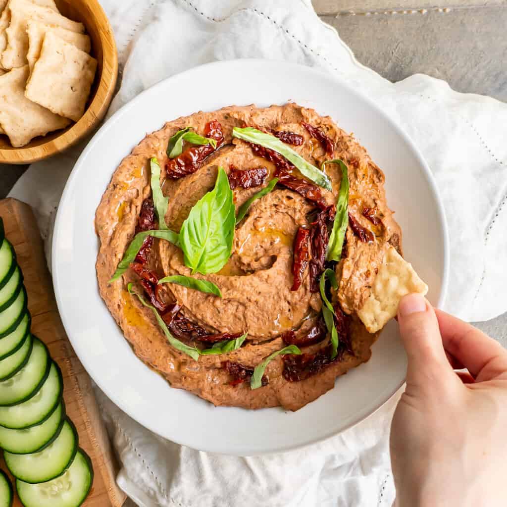 Classic Hummus Recipe with Canned Chickpeas - Vibrantly G-Free