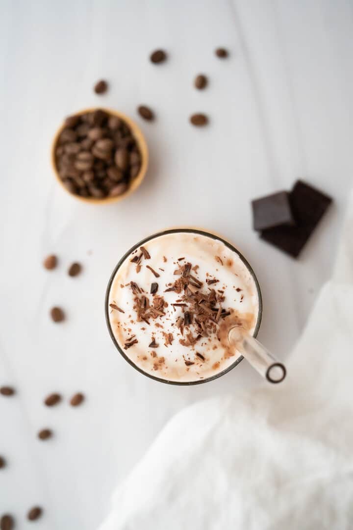 The Easy Iced Mocha Recipe that Tastes Like you Bought It - Vibrantly G ...