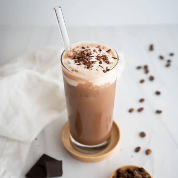 The Easy Iced Mocha Recipe that Tastes Like you Bought It - Vibrantly G ...
