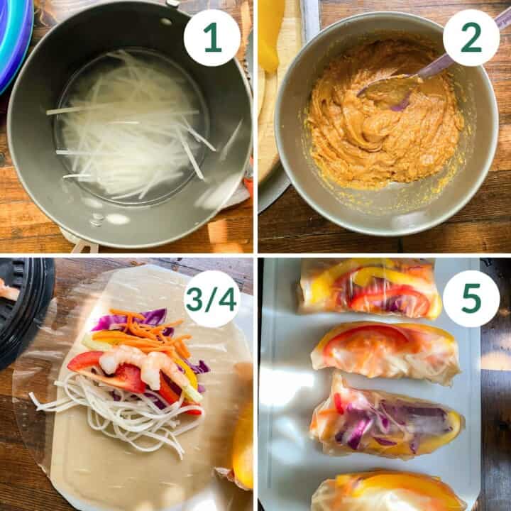 Rice Paper Rolls - Vibrantly G-Free