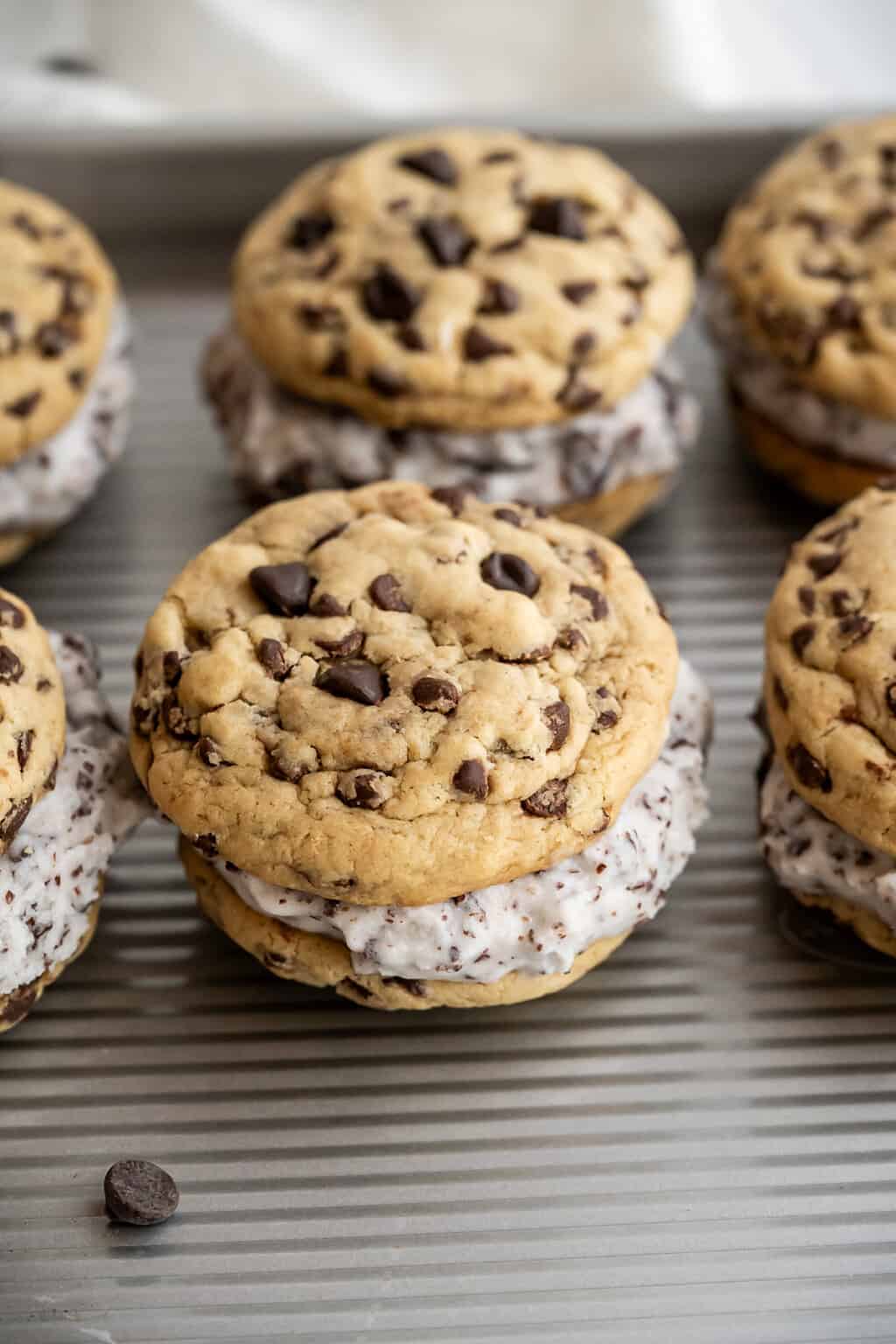 Ice Cream Cookie Sandwiches - Vibrantly G-Free
