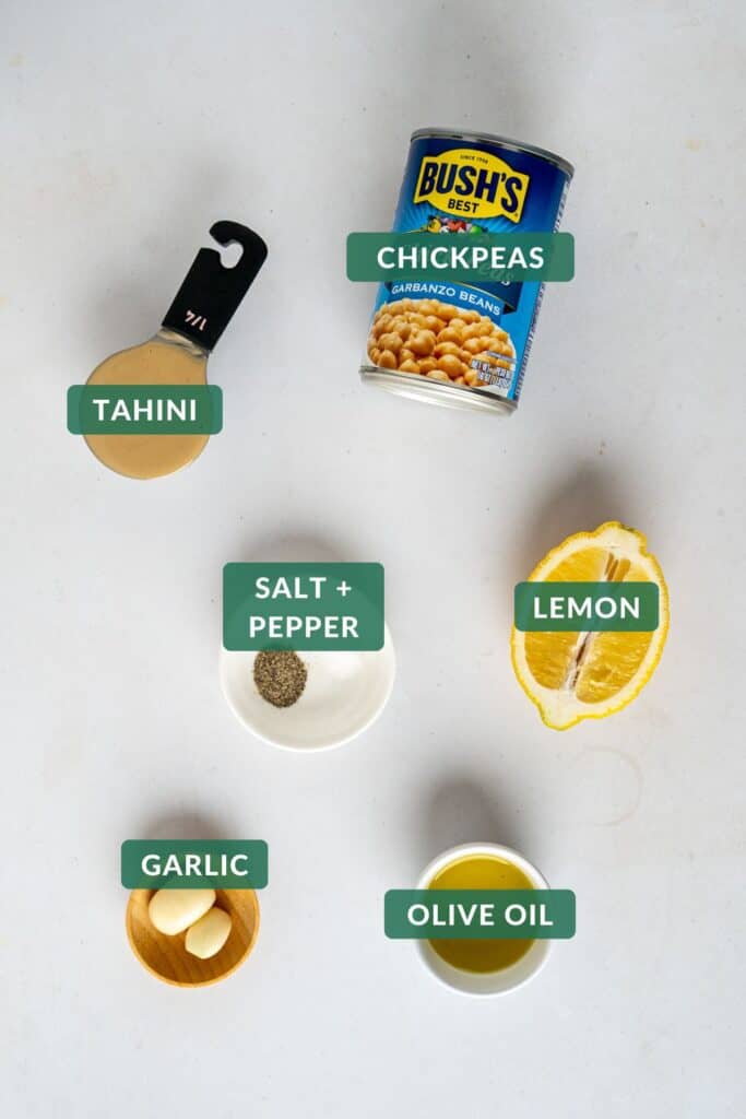 Classic Hummus Recipe with Canned Chickpeas - Vibrantly G-Free