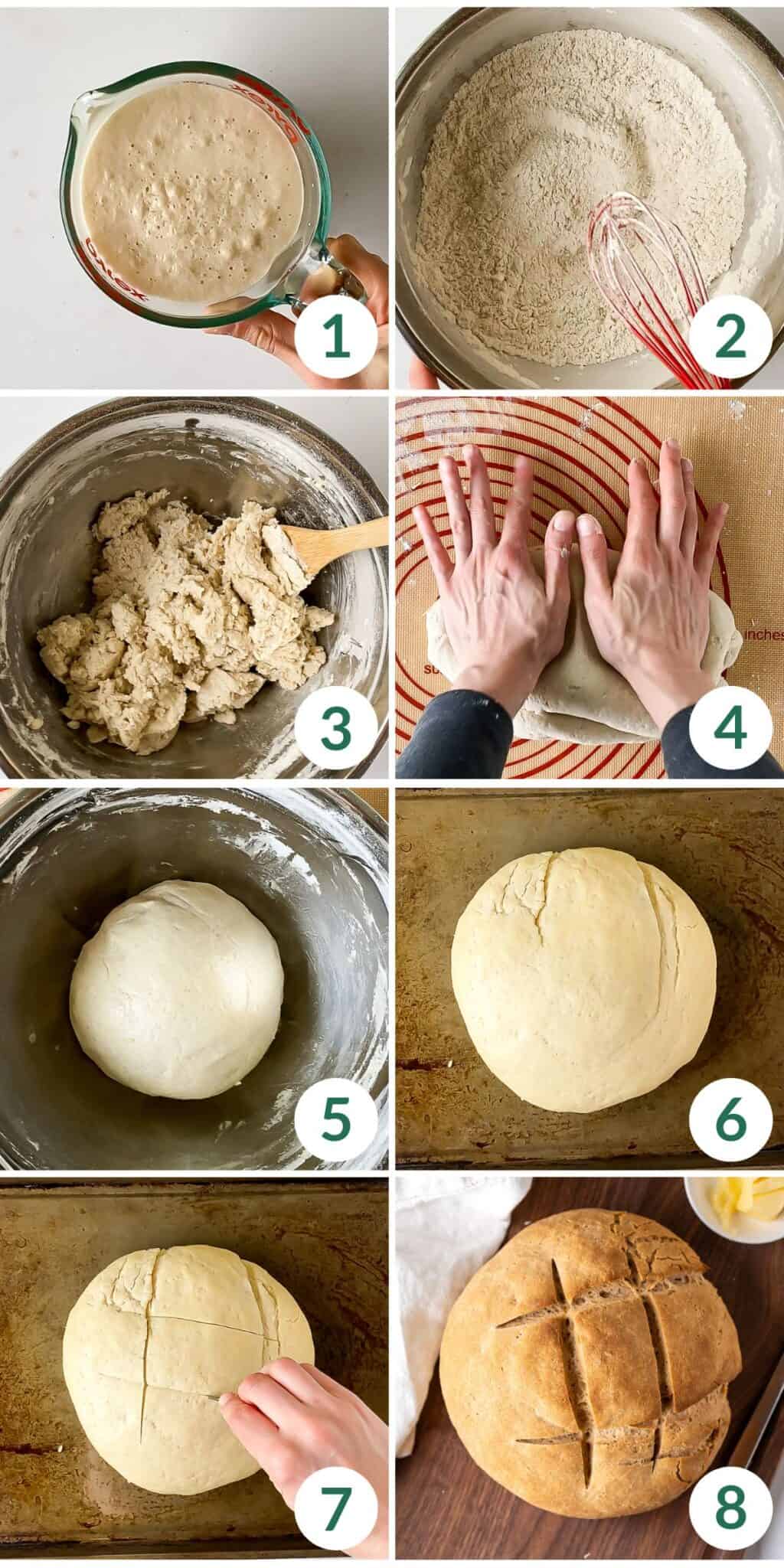 Gluten-Free Artisan Bread With Psyllium Husk Powder - Vibrantly G-Free