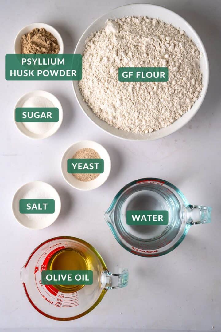 Gluten-Free Artisan Bread With Psyllium Husk Powder - Vibrantly G-Free
