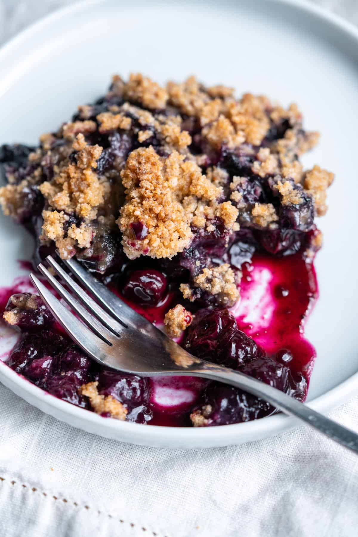 Blueberry Crumble - Vibrantly G-Free
