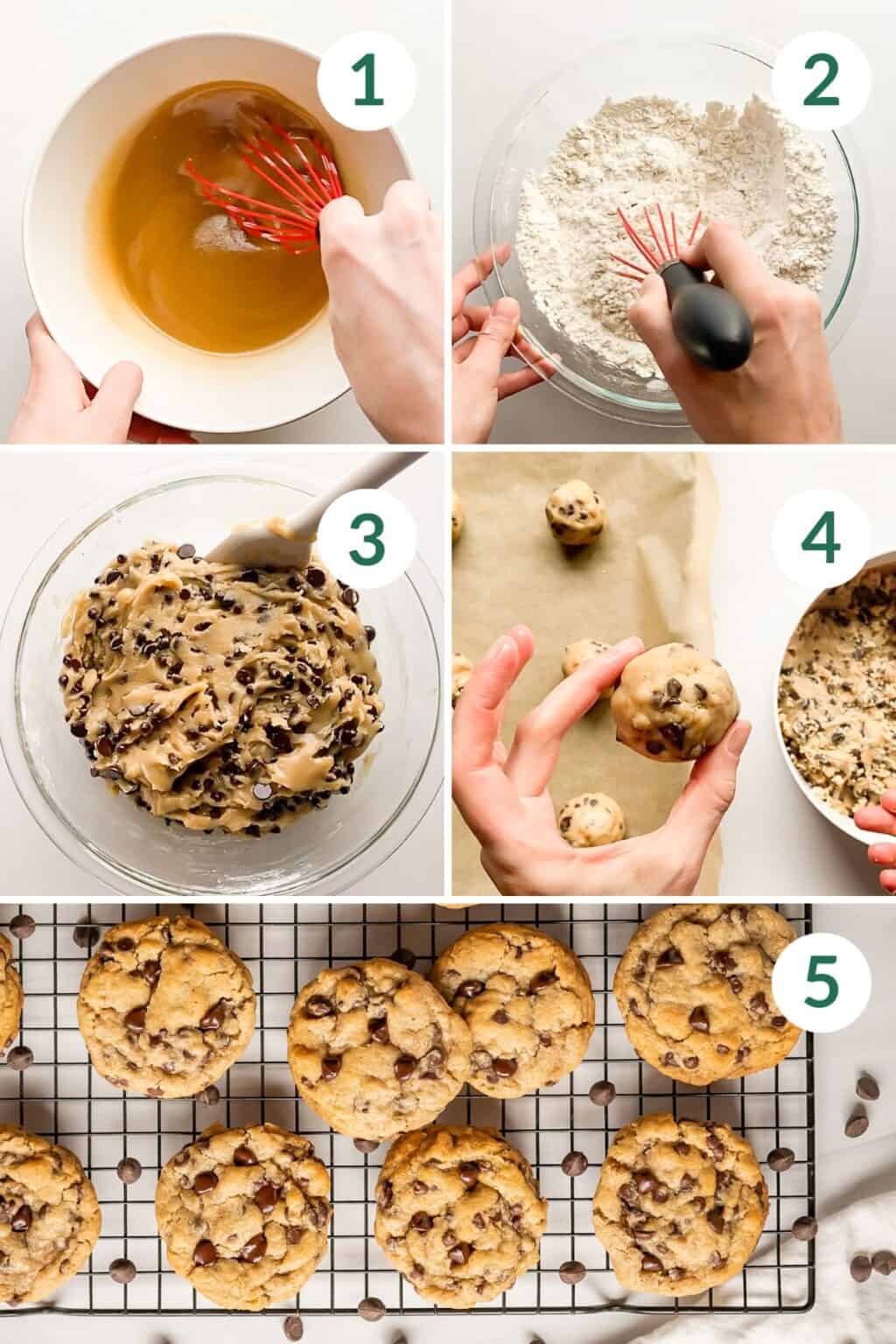 Vegan Gluten-Free Chocolate Chip Cookies (Soft & Chewy) - Vibrantly G-Free